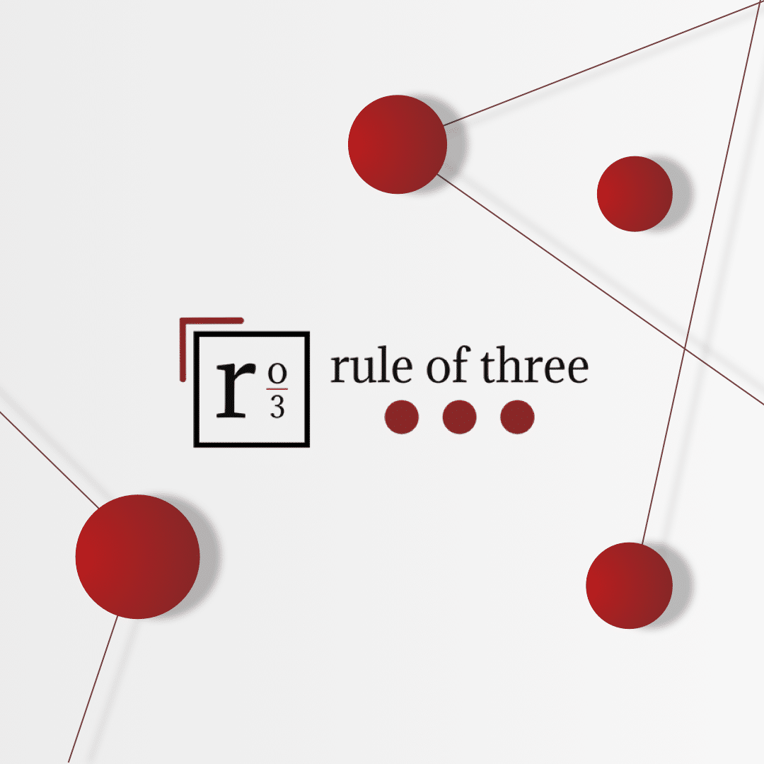 rule of three - Strategic Healthcare Advisors
